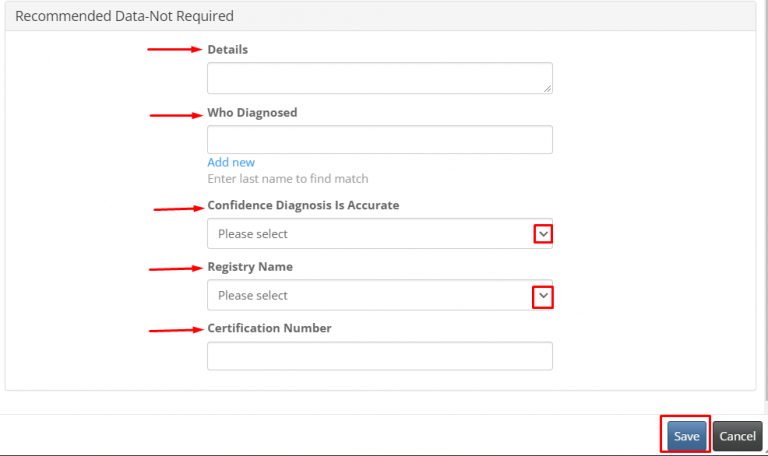 Hip BVA, Add new – International Working Dog Registry