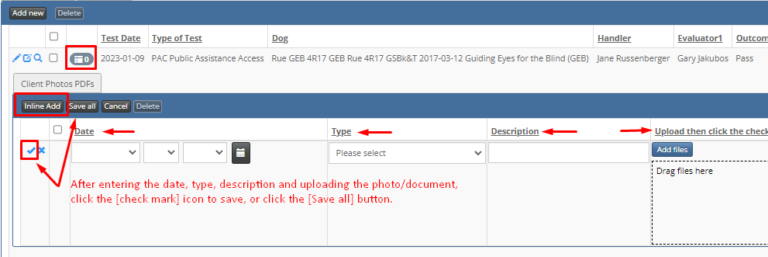 ADI Public Access Test – International Working Dog Registry