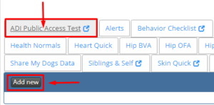 ADI Public Access Test – International Working Dog Registry